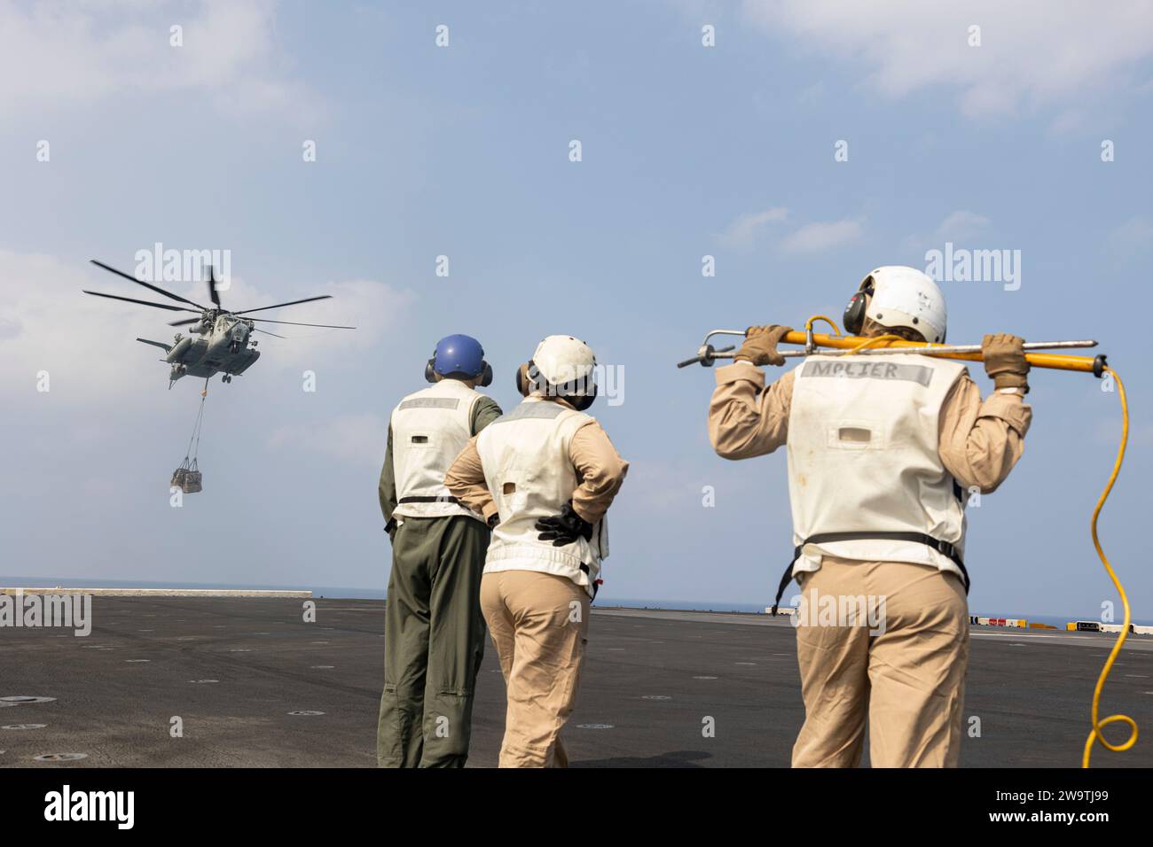 The U.S. Marines conducted helicopter support team (HST) operations ...
