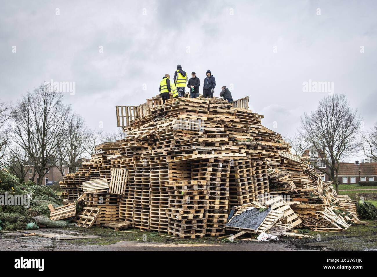 AMSTERDAM - Residents of the Floradorp district in Amsterdam-Noord are ...
