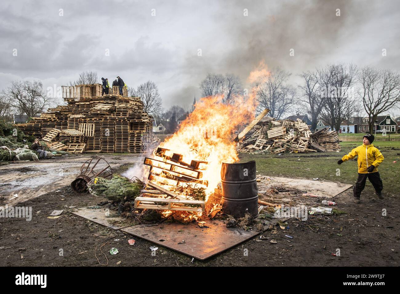 AMSTERDAM - Residents of the Floradorp district in Amsterdam-Noord are ...