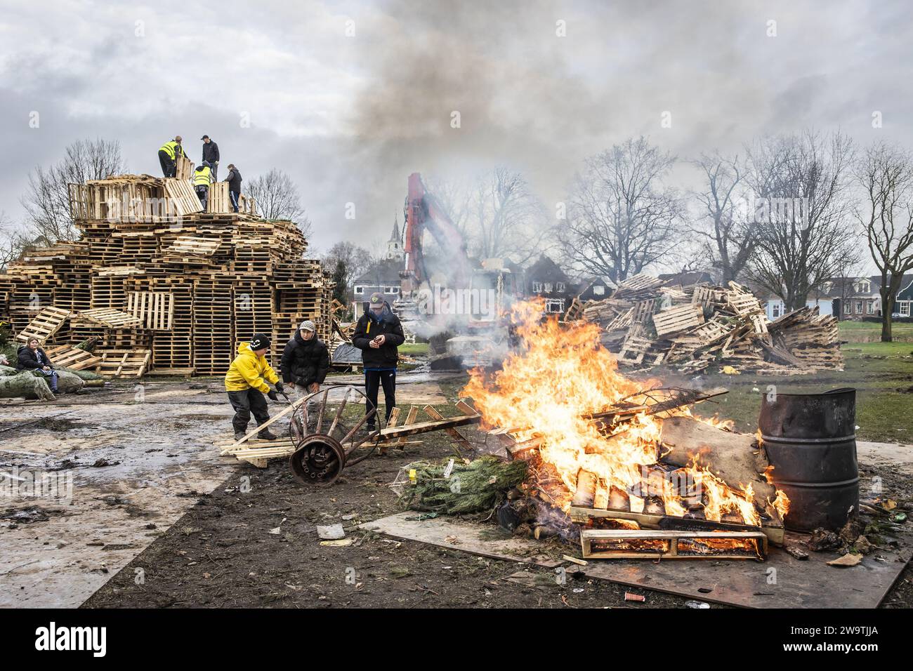 AMSTERDAM - Residents of the Floradorp district in Amsterdam-Noord are ...