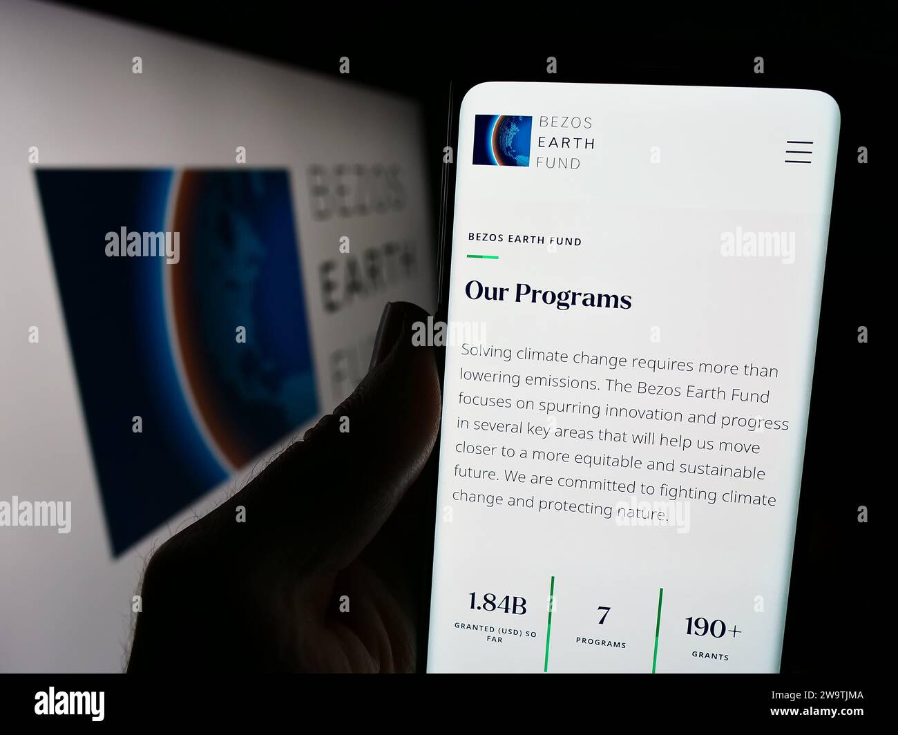 Bezosearthfund hi-res stock photography and images - Alamy