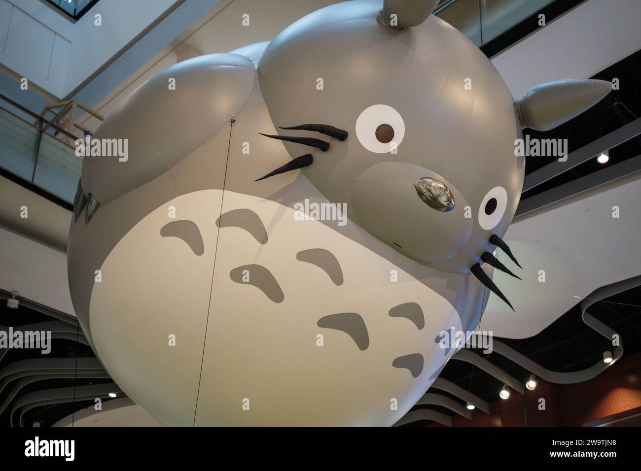 Singapore - August 21 2023: Studio Ghibli Totoro Inflatable Floating ...