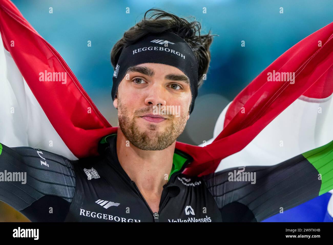 HEERENVEEN, NETHERLANDS - DECEMBER 30: Patrick Roest of Team Reggeborgh ...