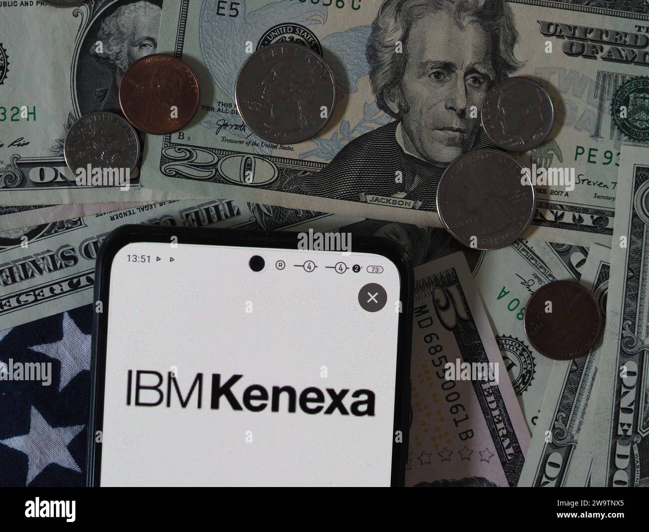 Bavaria, Germany - December 30, 2023: In this photo illustration, a ...