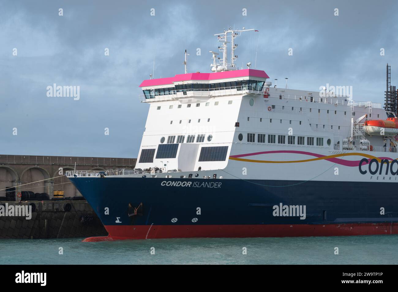 Condor islander ferry hi-res stock photography and images - Alamy