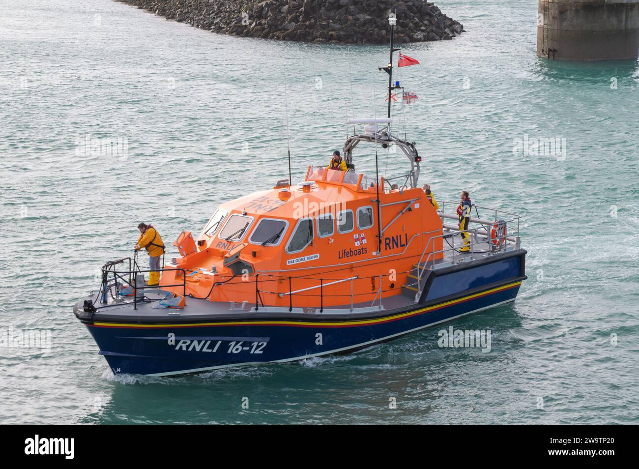 St helier lifeboat hi-res stock photography and images - Alamy