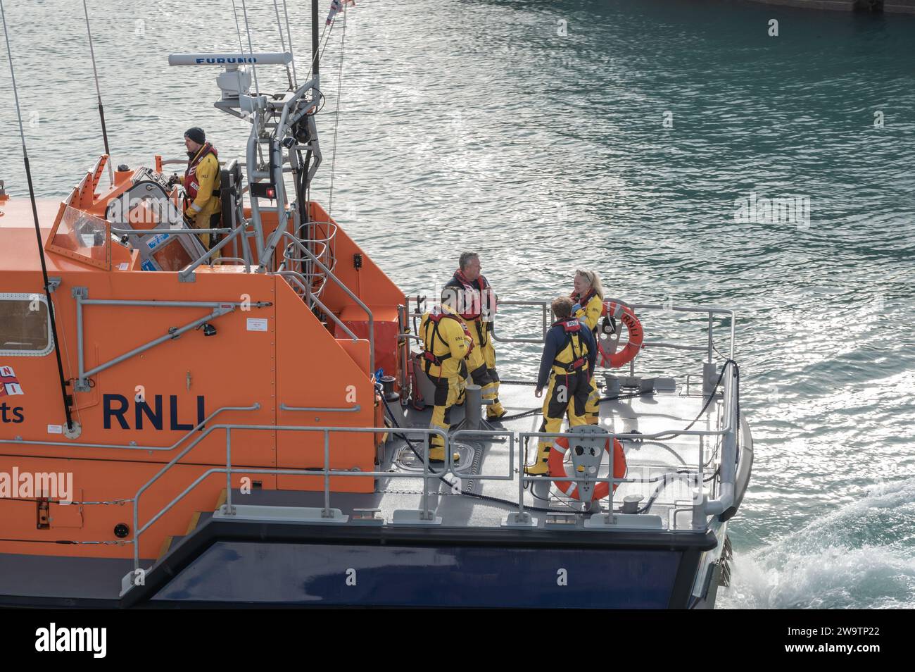 St helier lifeboat hi-res stock photography and images - Alamy