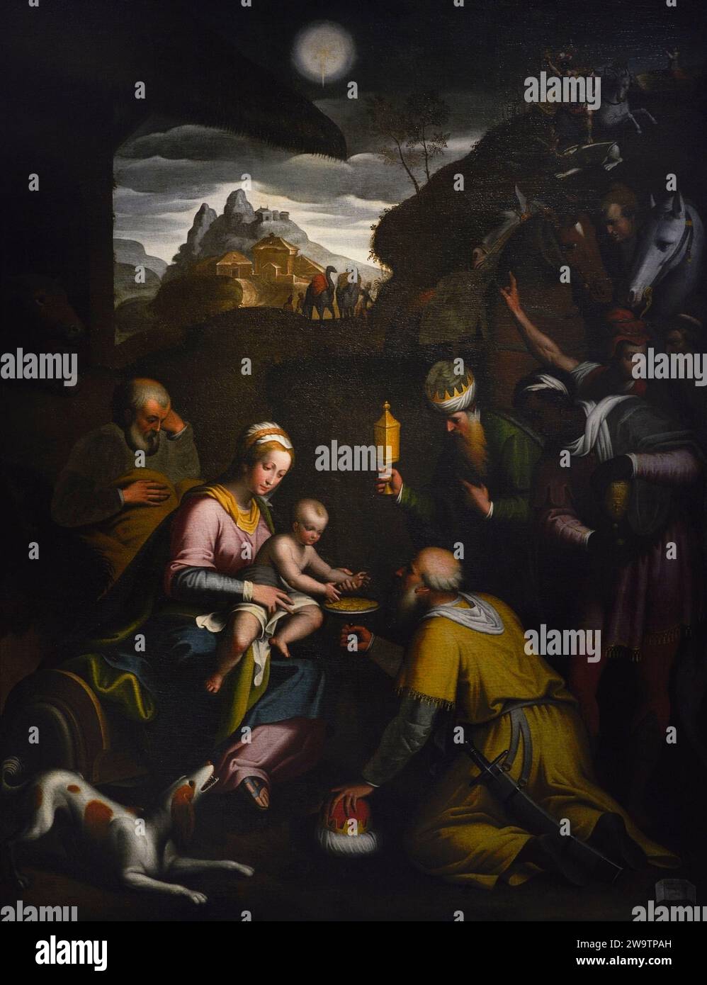 Italian painter adoration of the magi hi-res stock photography and ...