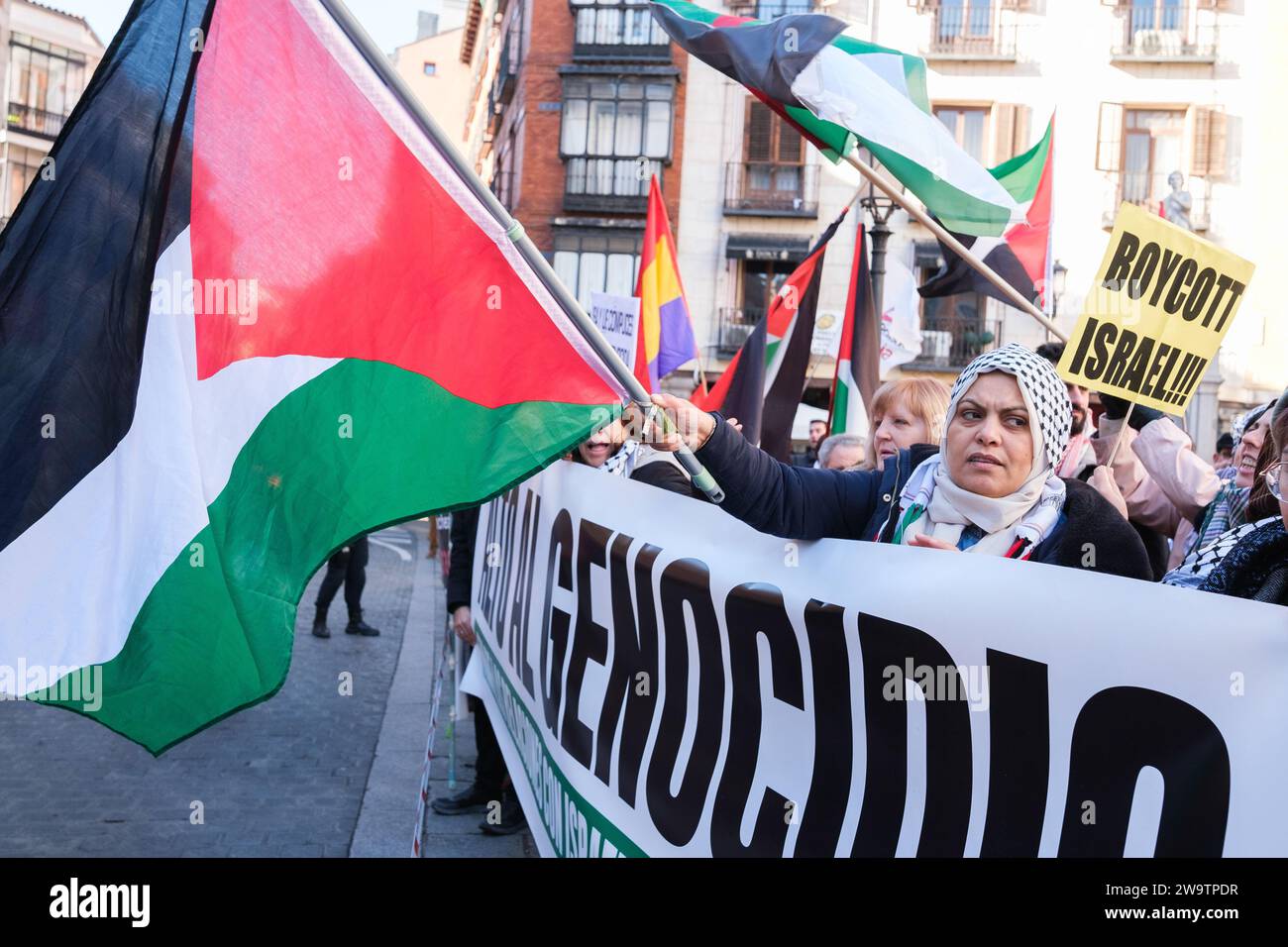 demonstrators protests during a demonstration in support of Palestine ... demonstrators protests during a demonstration in support of Palestine ...