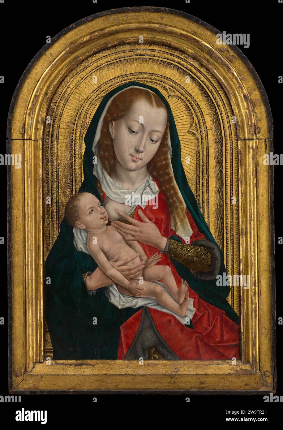 Virgin and Child 1917 by Follower of Rogier van der Weyden (Master of ...
