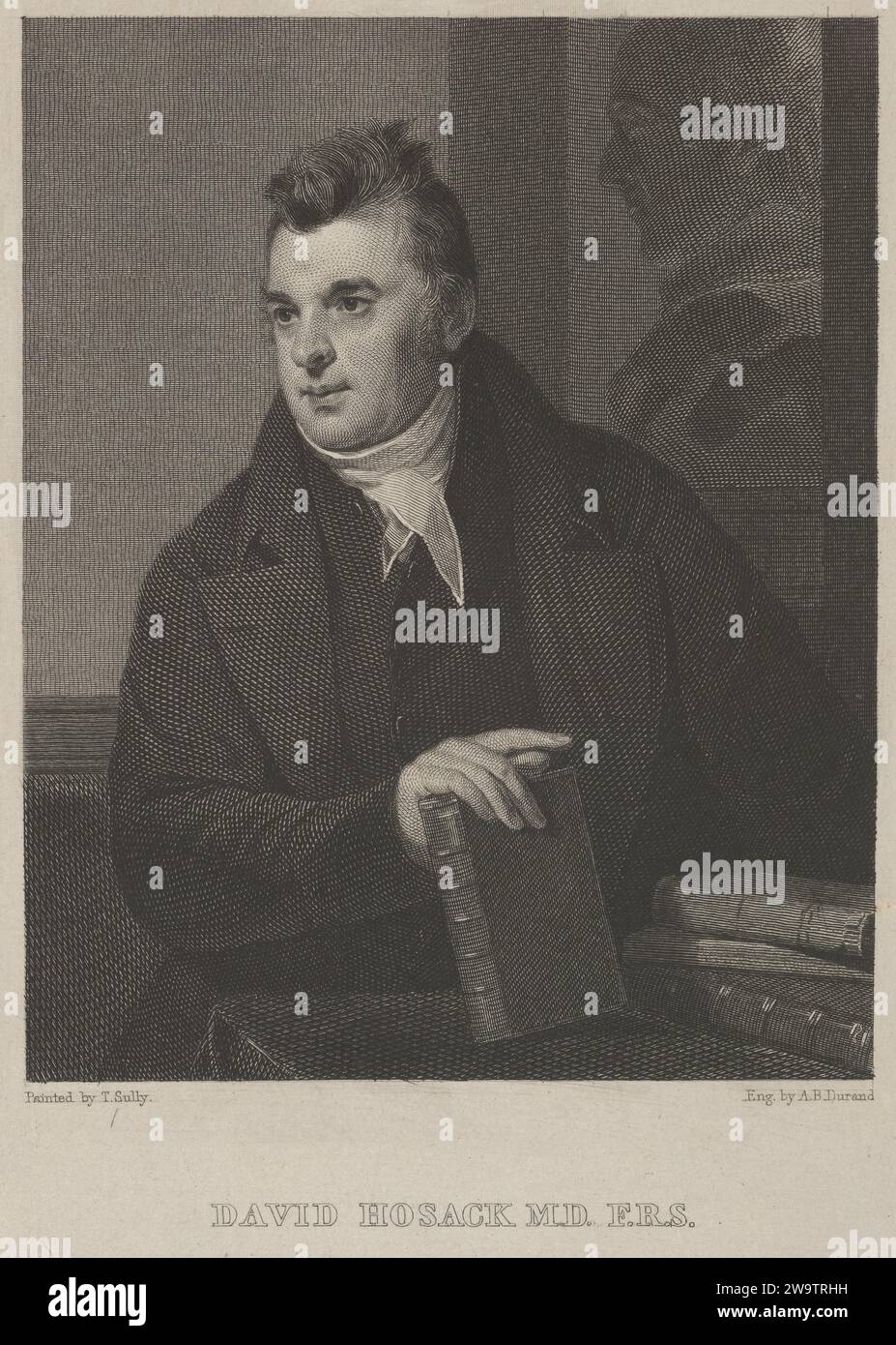 David Hosack, M.D., F.R.S. 1930 by Asher Brown Durand Stock Photo - Alamy