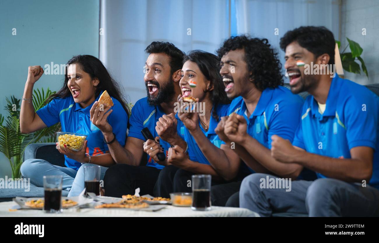 India cricket team win hi-res stock photography and images - Alamy