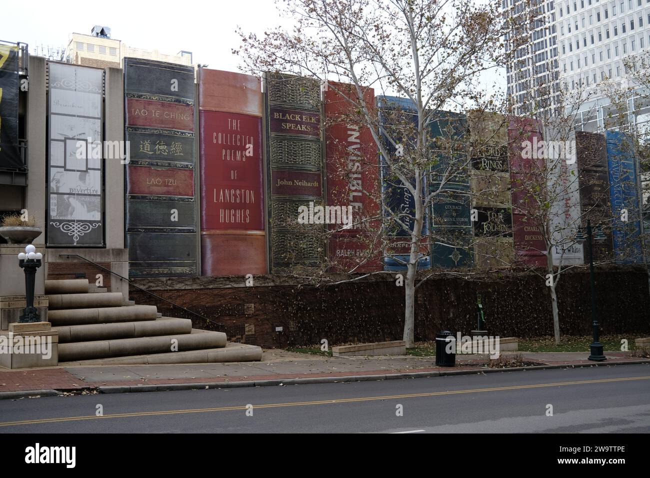 Kansas City Missouri - December 23, 2023: Kansas City Public Library ...