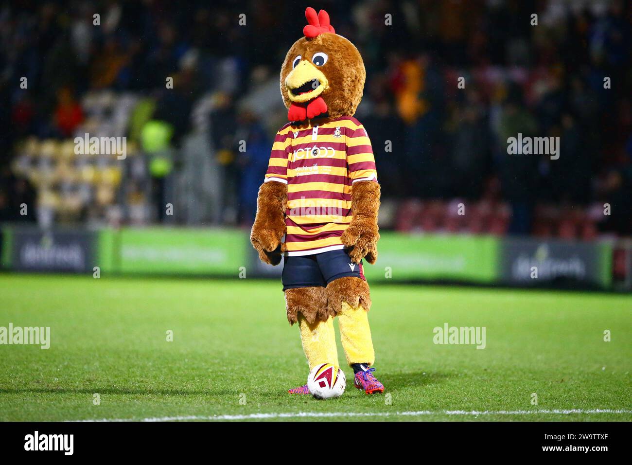 The University of Bradford Stadium, Bradford, England - 29th December ...
