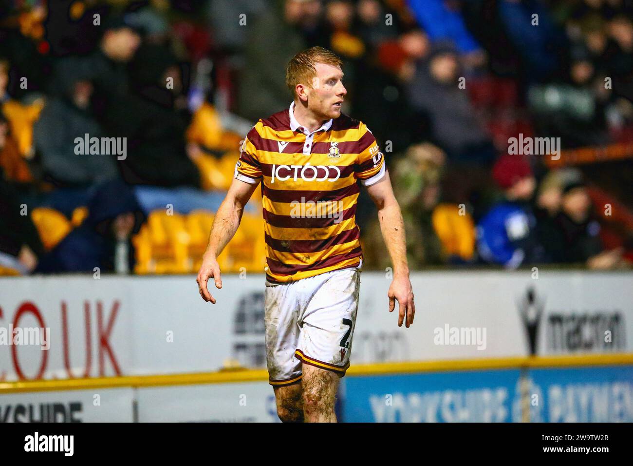 The University of Bradford Stadium, Bradford, England - 29th December ...