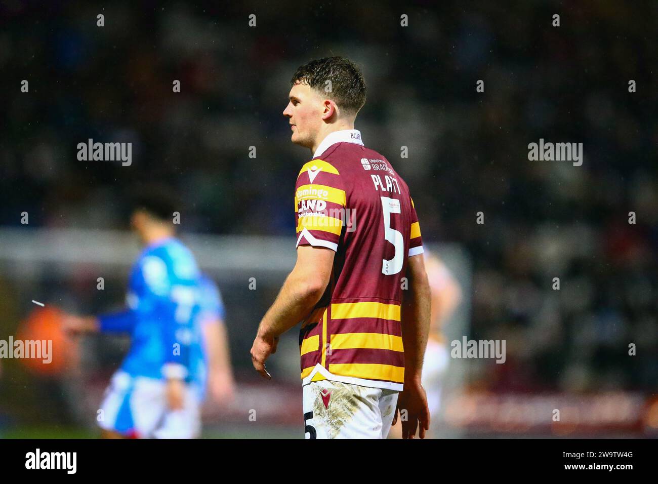 The University of Bradford Stadium, Bradford, England - 29th December ...