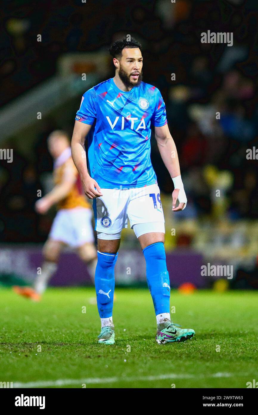 The University of Bradford Stadium, Bradford, England - 29th December ...