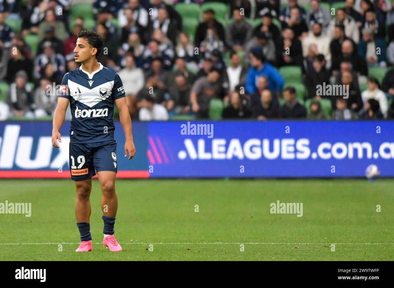Daniel Arzani of Melbourne Victory. Melbourne, Australia, 30 December ...
