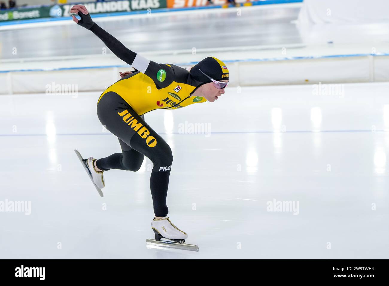 HEERENVEEN, NETHERLANDS - DECEMBER 30: Merel Conijn of Team Jumbo Visma ...