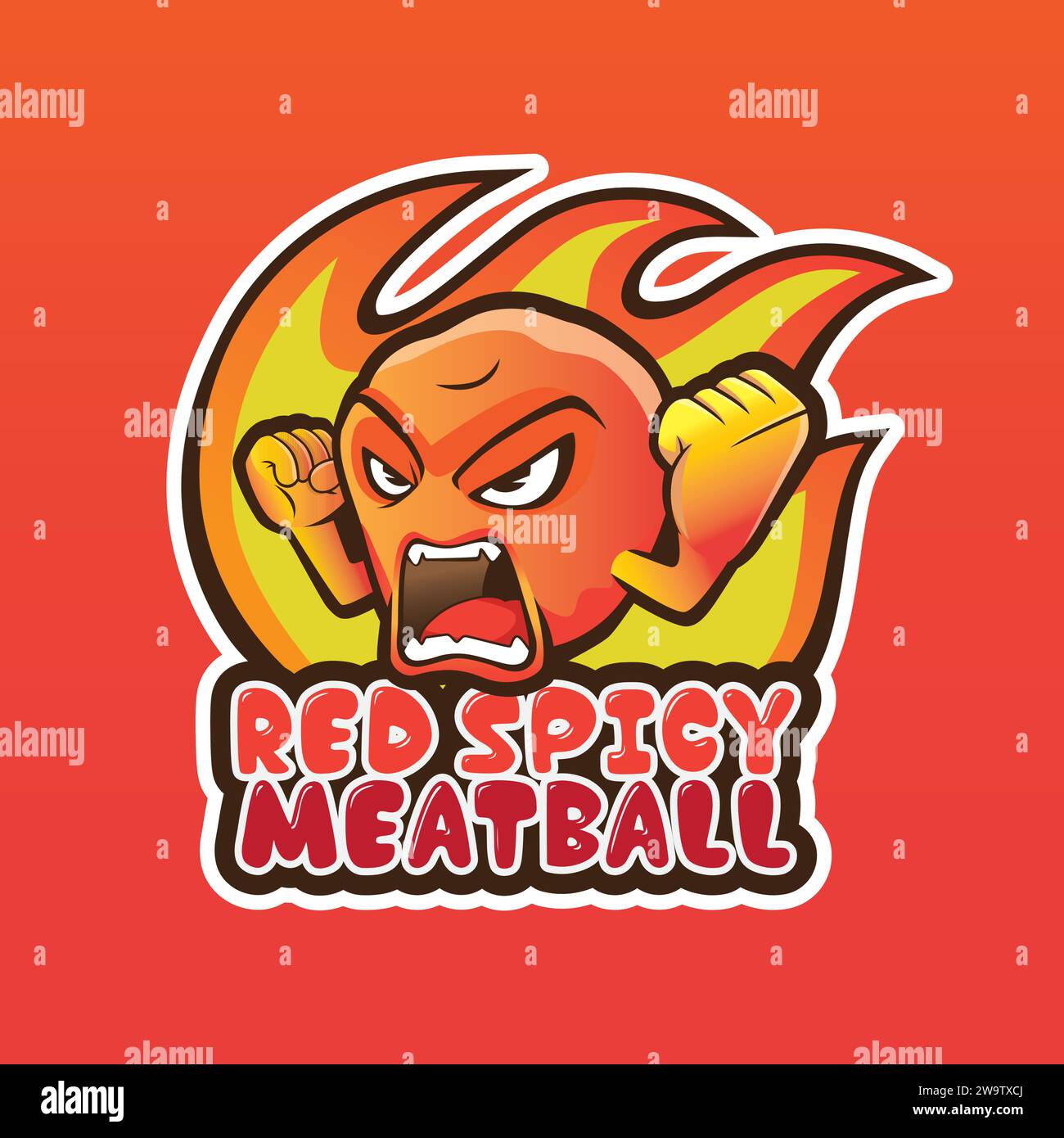 Meatball ball Stock Vector Images - Alamy