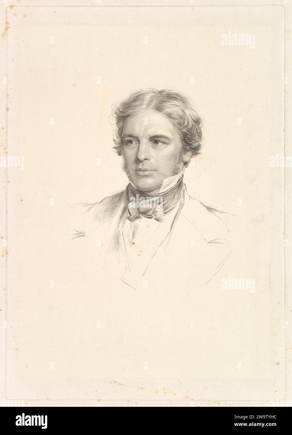 Portrait of Michael Faraday 2013 by George Richmond Stock Photo - Alamy