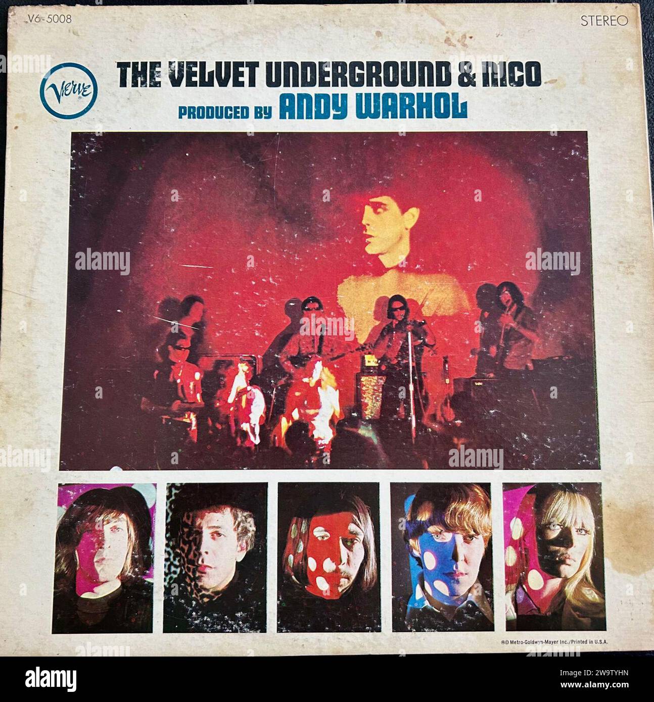 Detail, Vinyl Album Cover, Andy Warhol Design, Banana, Lou Reed and the ...