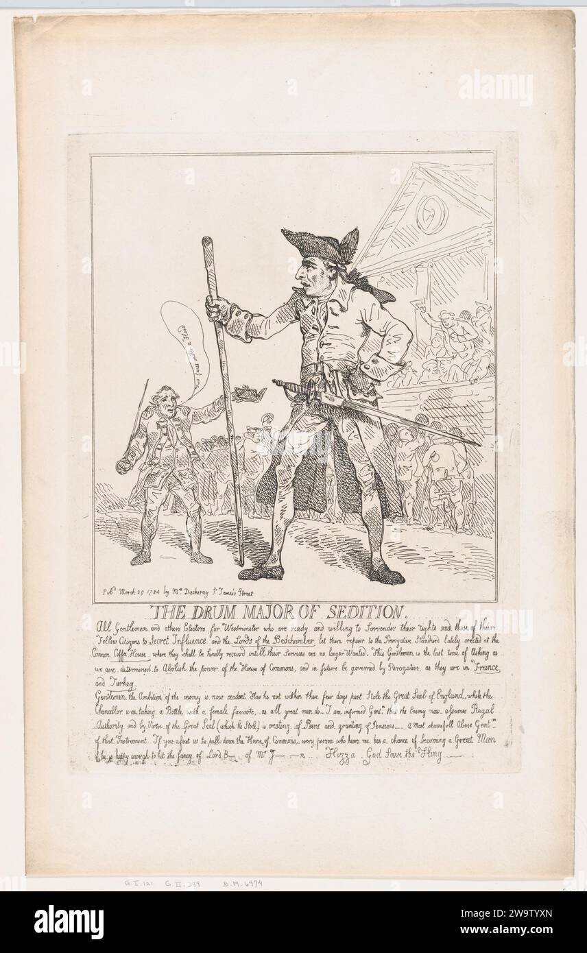 The Drum Major of Sedition 1924 by John Stuart, 3rd Earl of Bute Stock ...