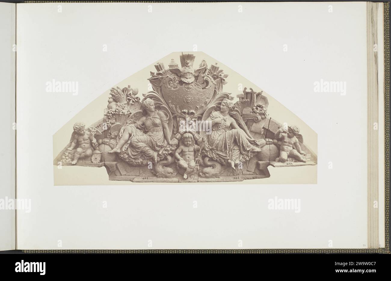 GIPS models for sculptures on the Palais du Louvre: "L'Agriculture et ...