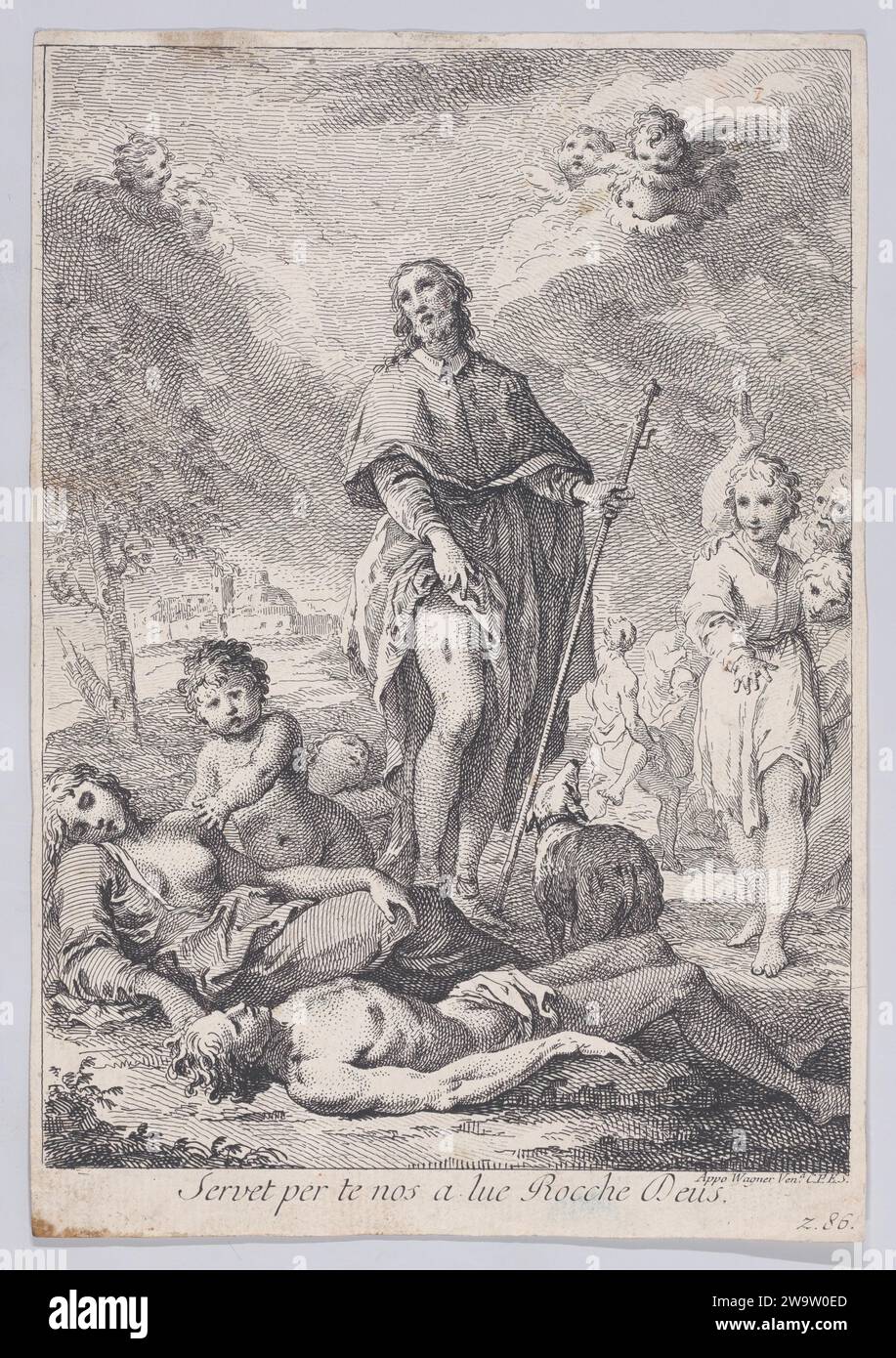 Saint Roch 1967 by Joseph Wagner Stock Photo - Alamy