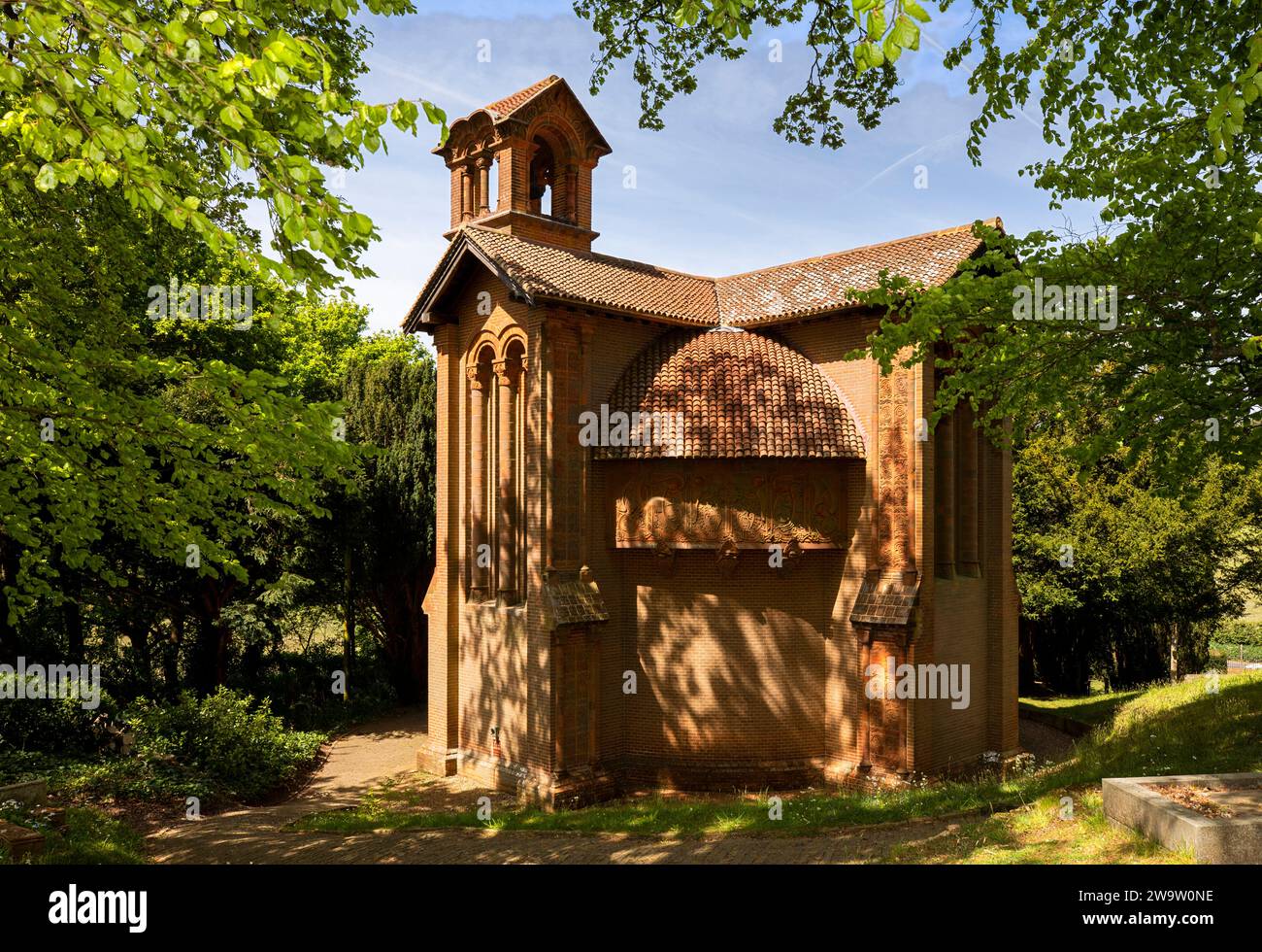 Watts chapel cemetery compton surrey hi-res stock photography and ...
