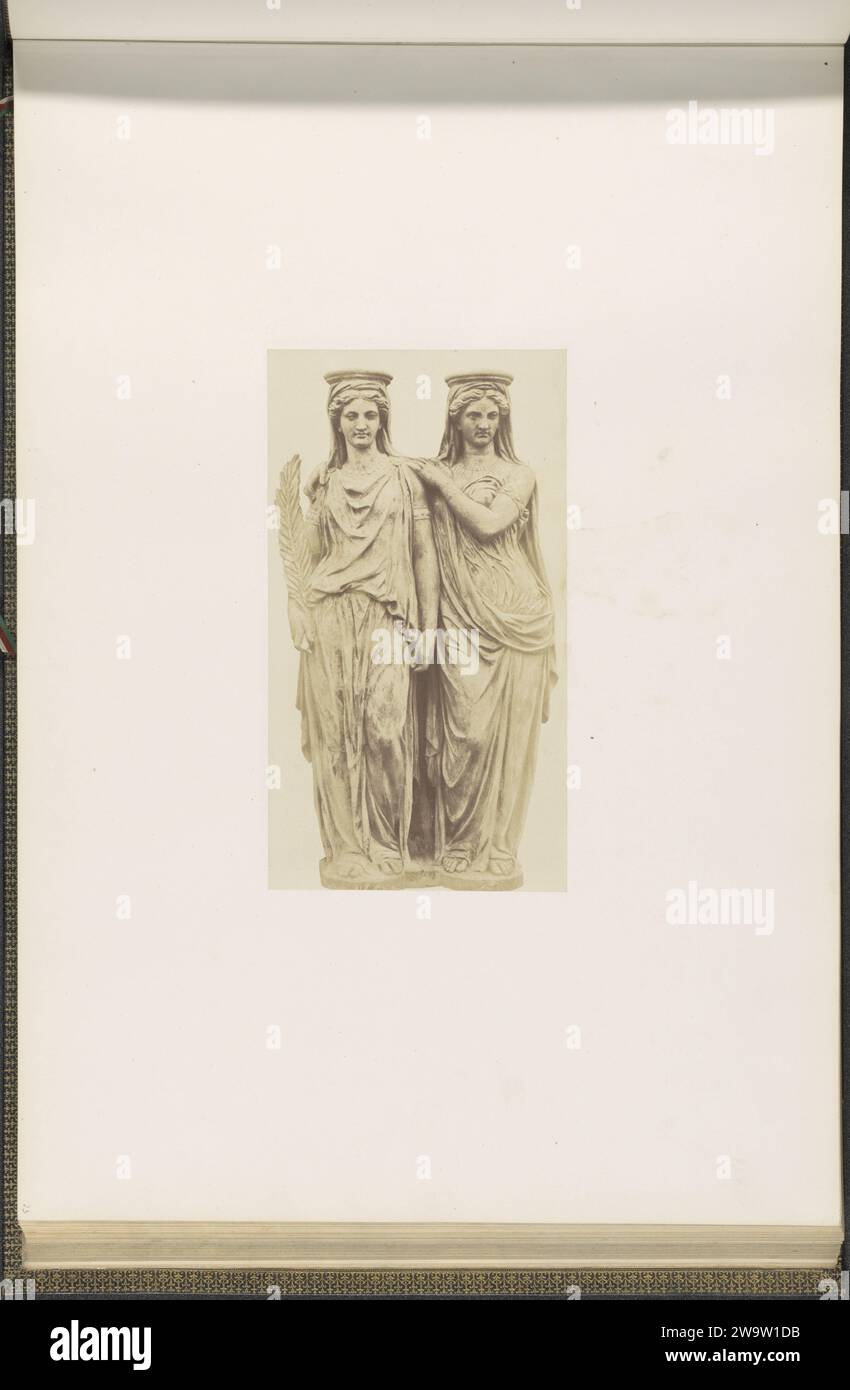 GIPS models for Cararians on the Palais du Louvre by Astyanax Bosio, c ...