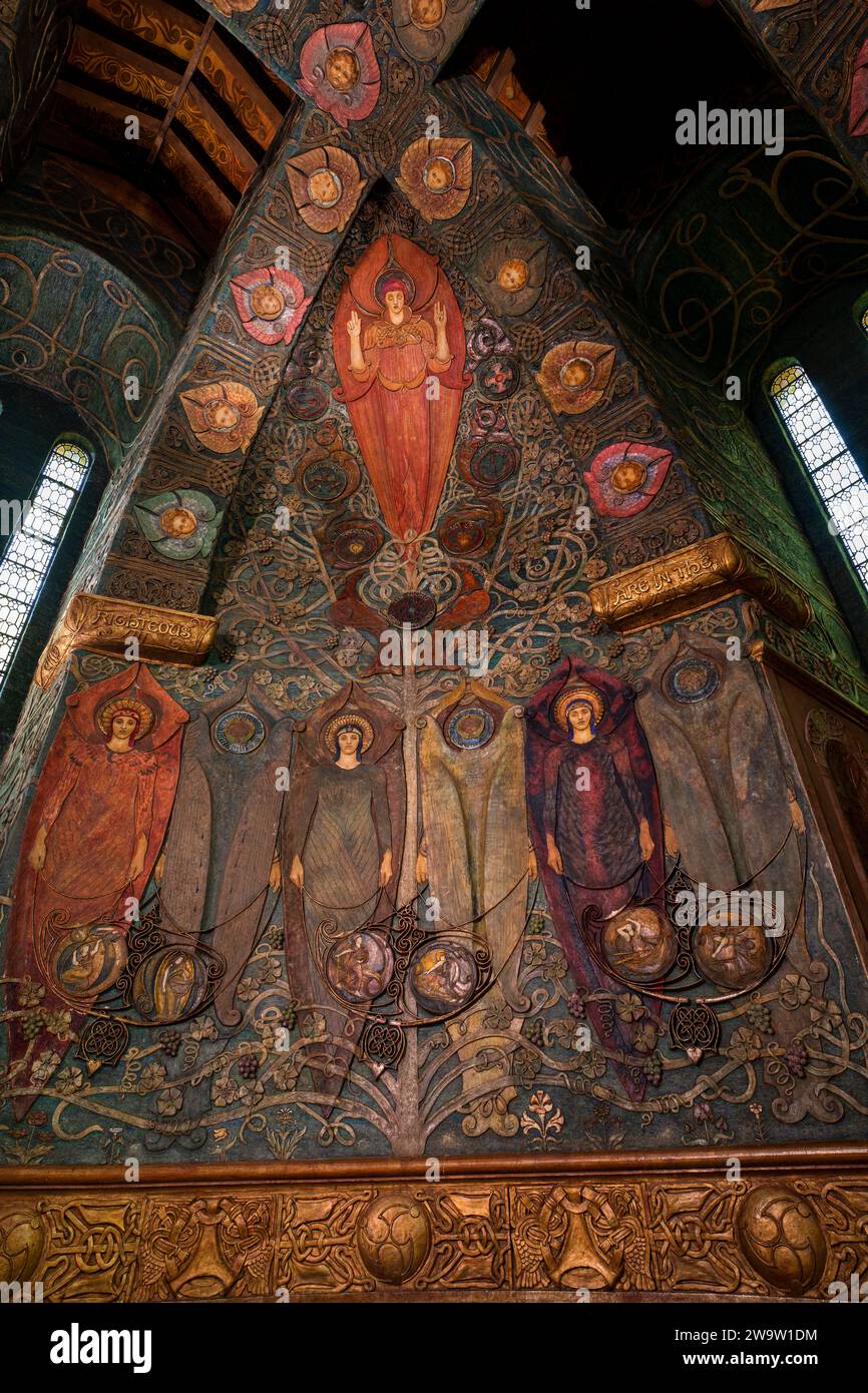 Watts chapel cemetery compton surrey hi-res stock photography and ...