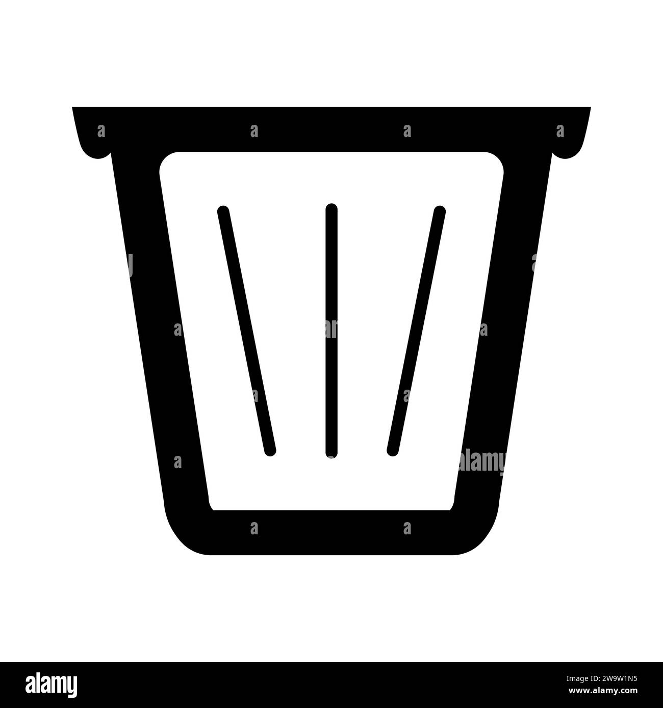 Use me dustbin Black and White Stock Photos & Images - Alamy