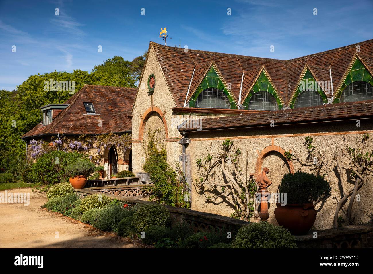 UK, England, Surrey, Compton, Watts Artists’ Village, 1904 George ...