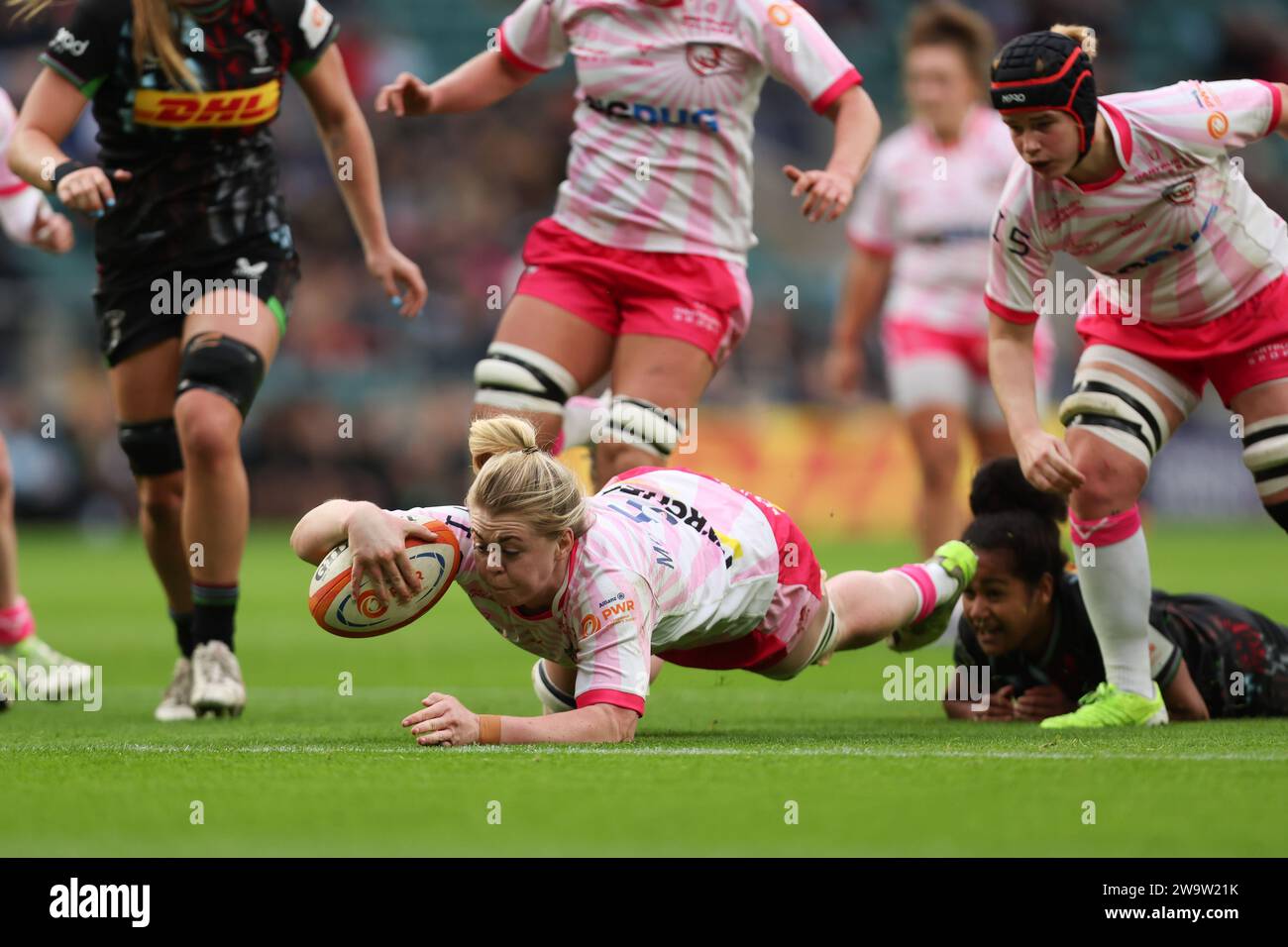Twickenham, UK. 30th Dec, 2023. Sam Monaghan of Gloucester-Hartpury ...