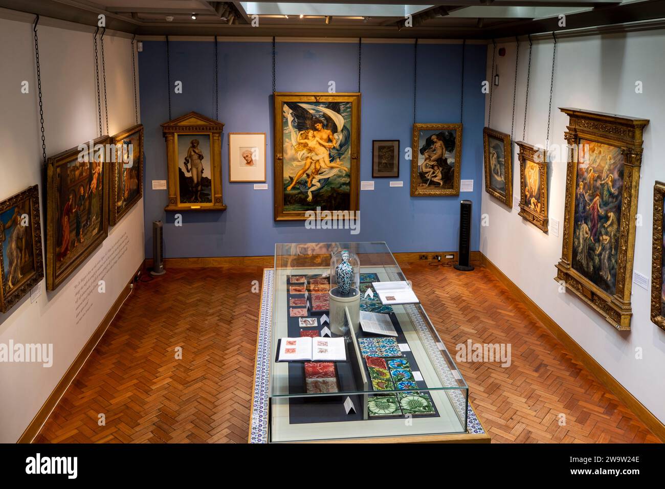 UK, England, Surrey, Compton, Watts Artists’ Village, William de Morgan ...