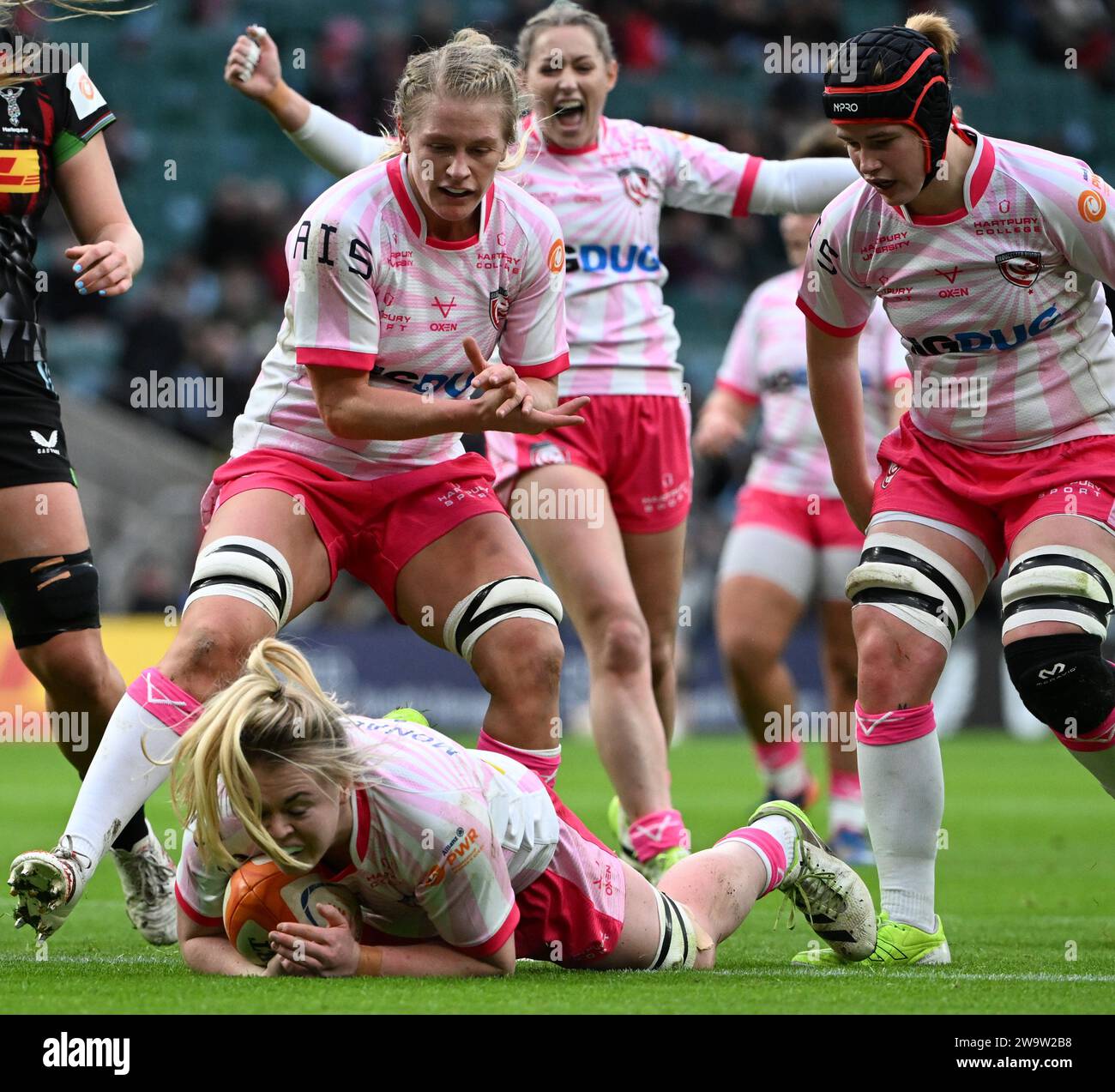 Twickenham Stadium, London, UK. 30th Dec, 2023. Premiership Womens ...