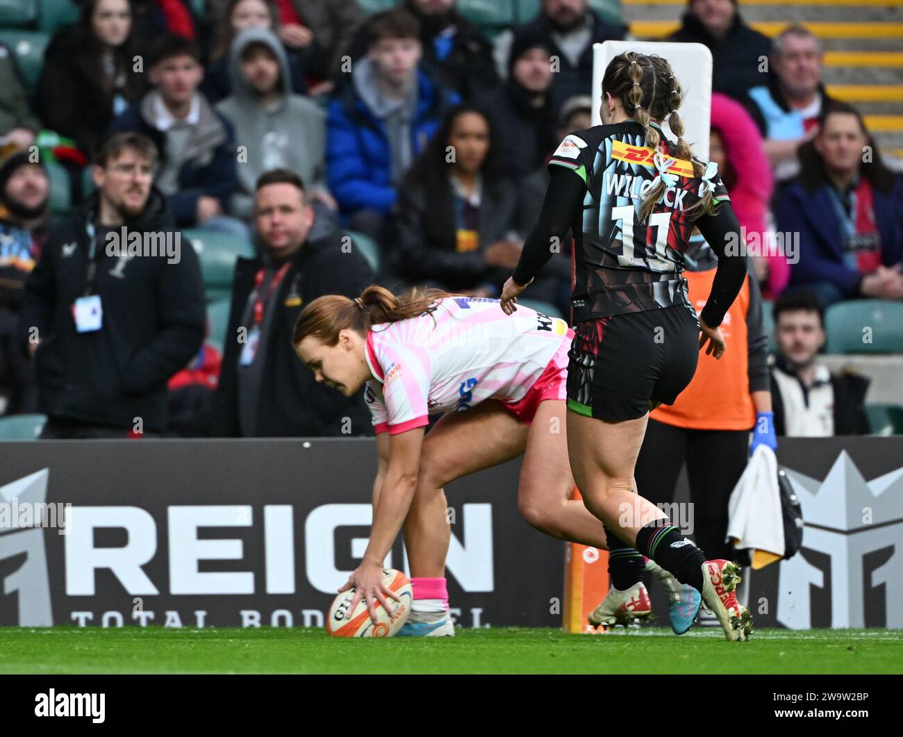 Twickenham Stadium, London, UK. 30th Dec, 2023. Premiership Womens ...