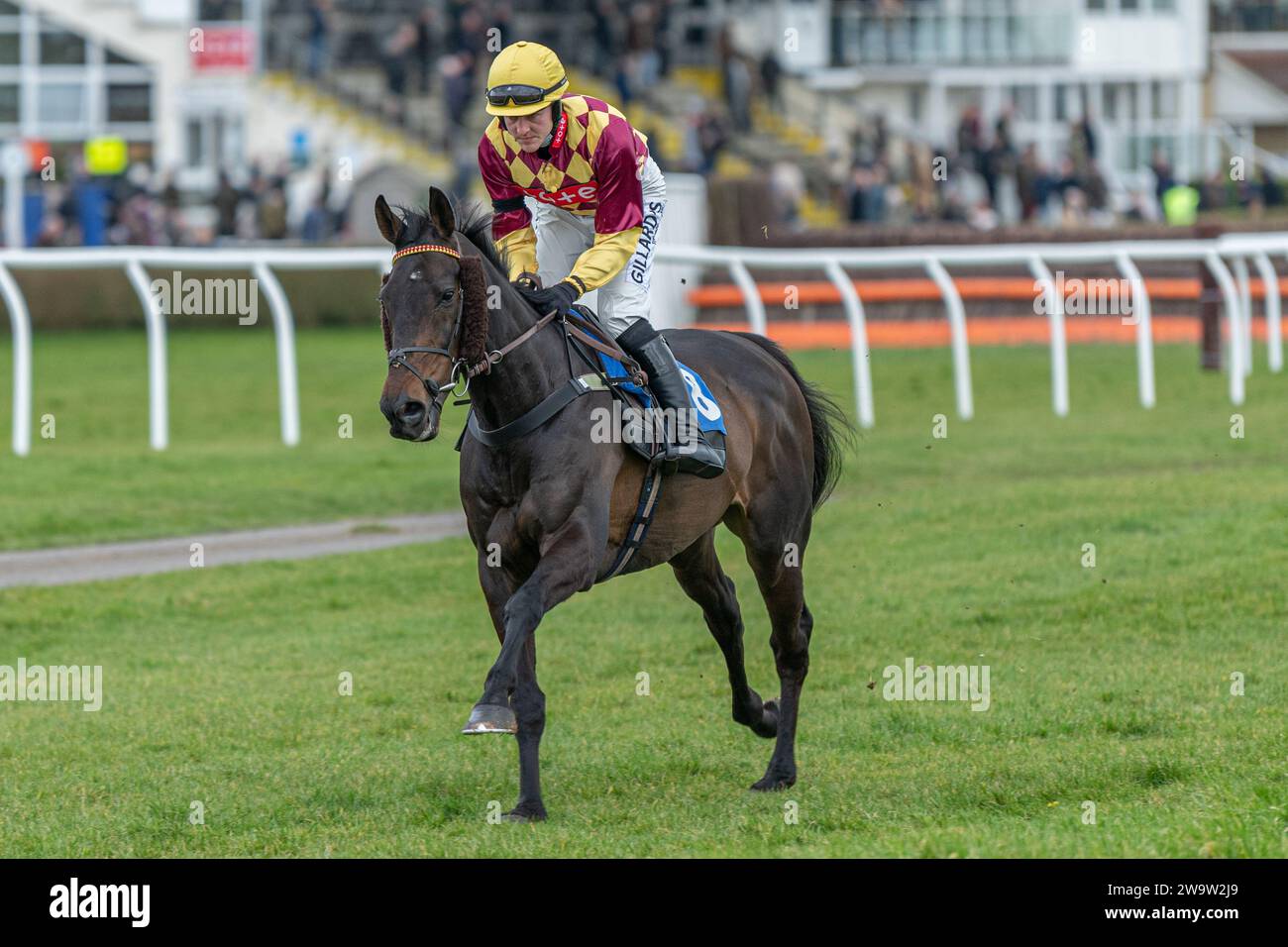 Favori de silva cantering to the start hi-res stock photography and ...