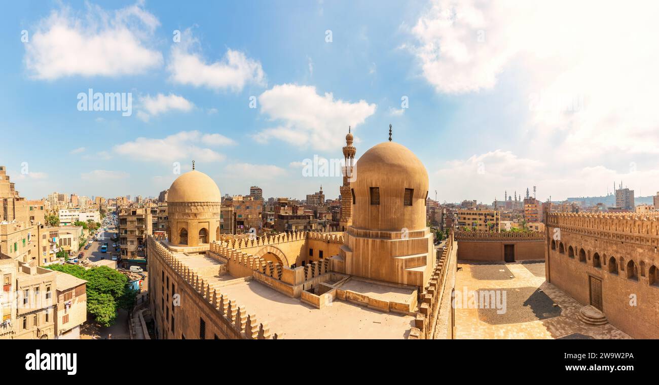 Giza great pyramid aerial hi-res stock photography and images - Alamy