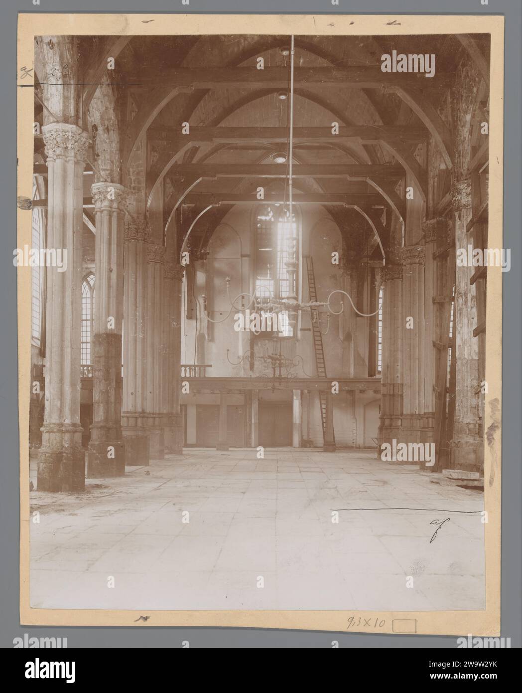 Interior of the Nieuwezijds Chapel in Amsterdam, Albert Adriaansz ...