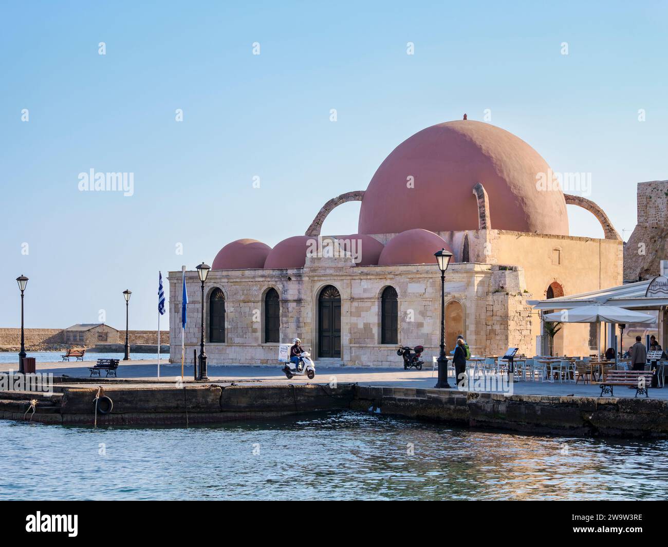 Kucuk Hasan Mosque, City of Chania, Crete, Greece Stock Photo - Alamy