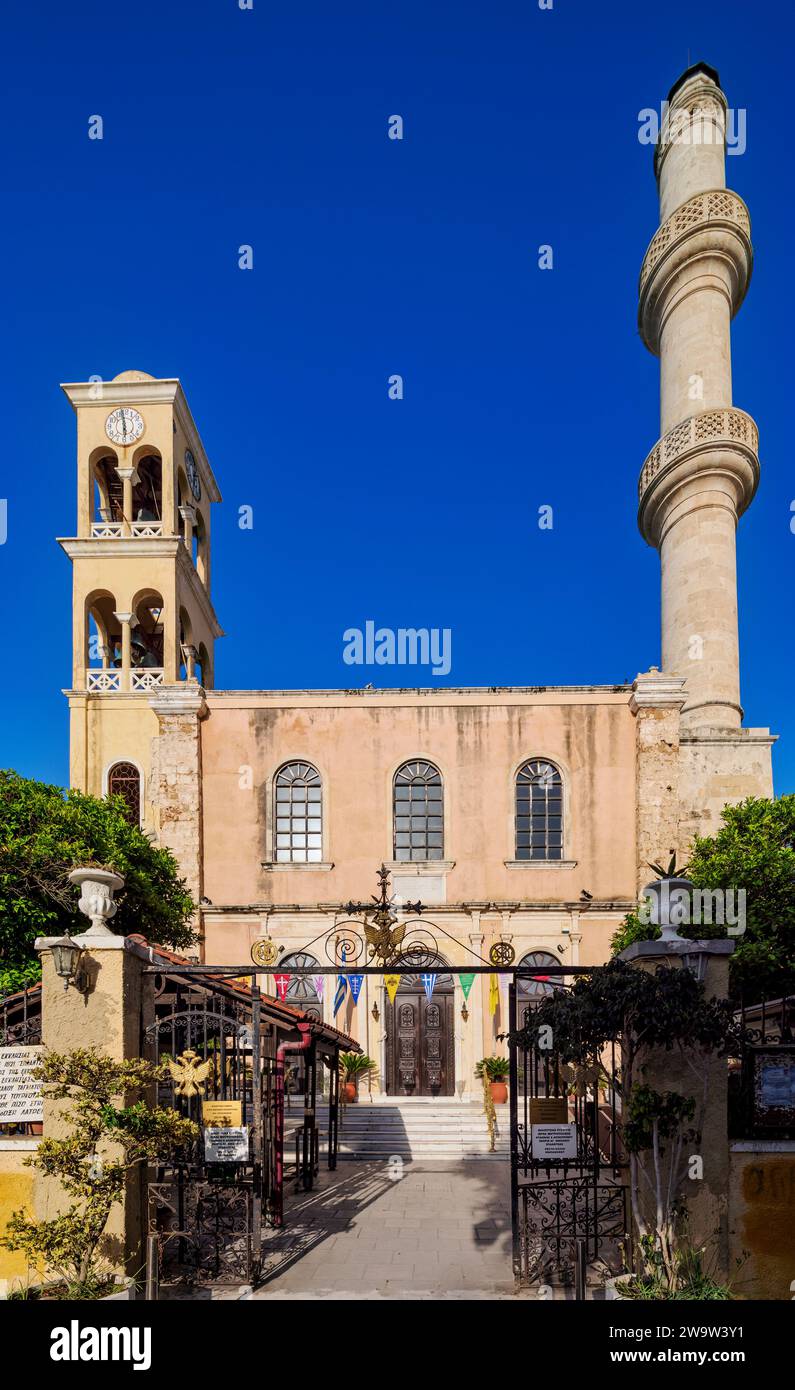 Church of Agios Nikolaos, Splantzia Square, City of Chania, Crete ...