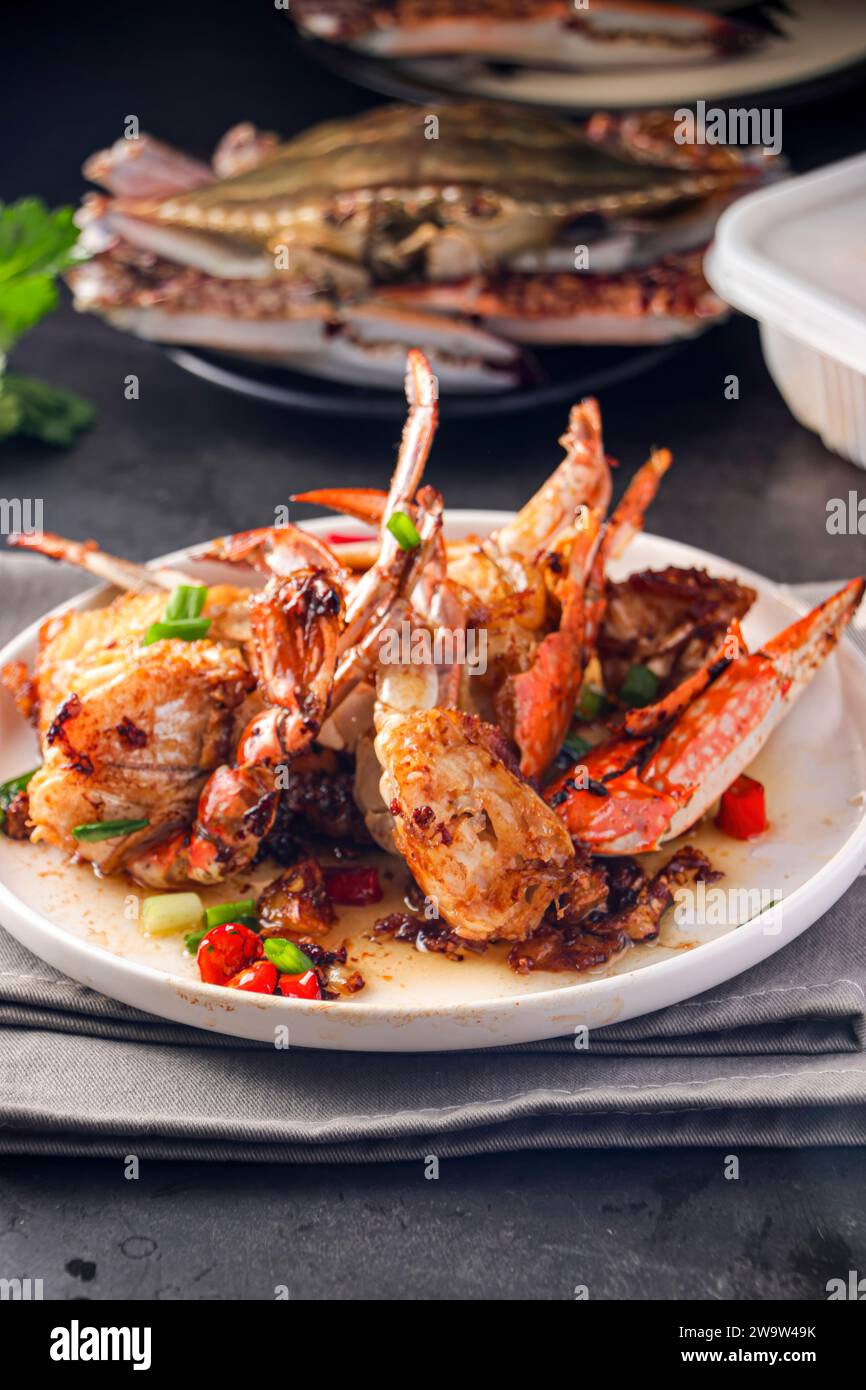 Clear images of mud crabs, grilled crab dishes, high quality images for ...