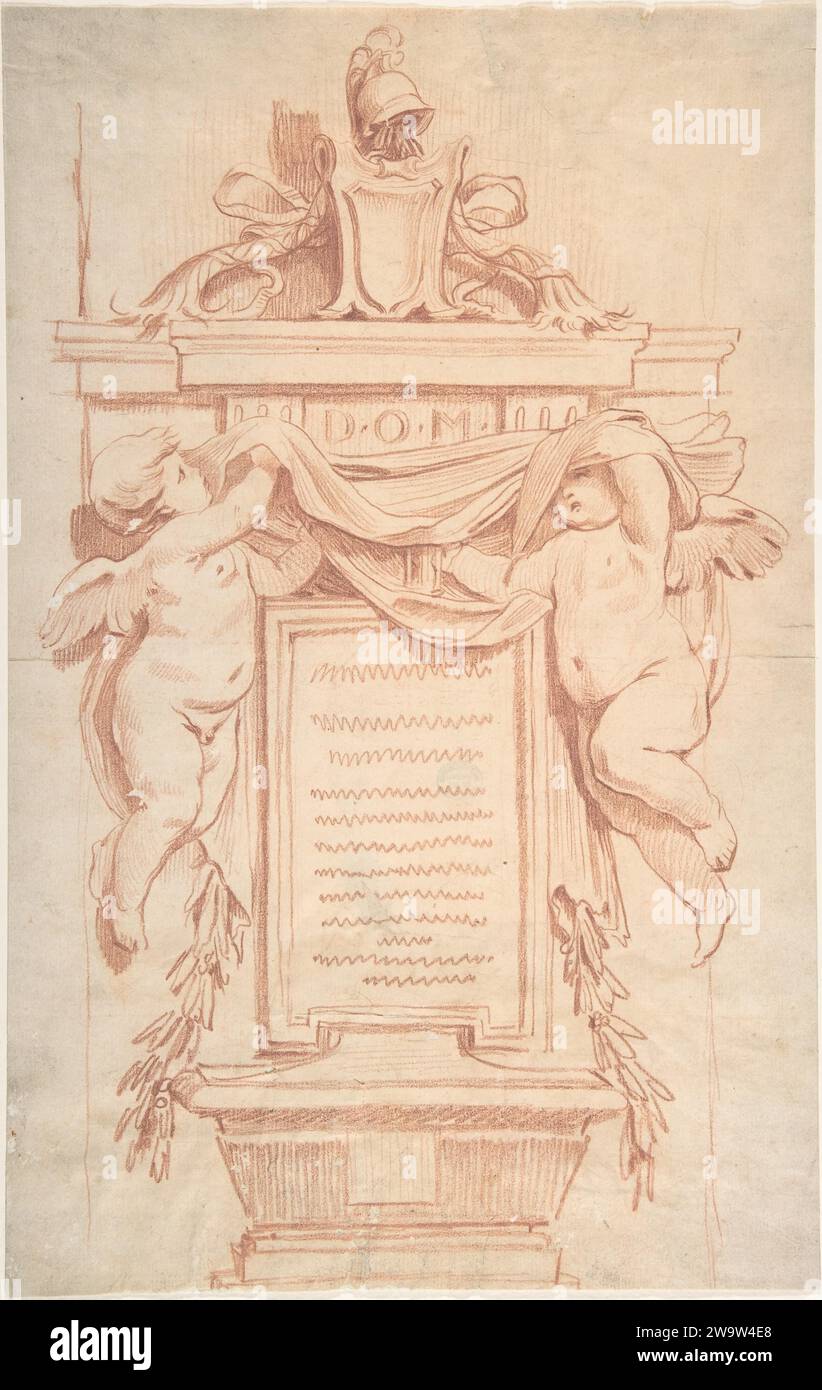 Design After Francois Duquesnoy Tomb Of Ferdinand Van Den Eynden 1957
