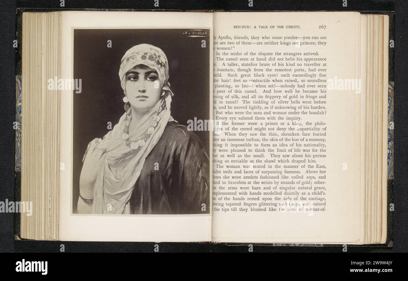 Photo production of a painting, representing a portrait of an unknown ...