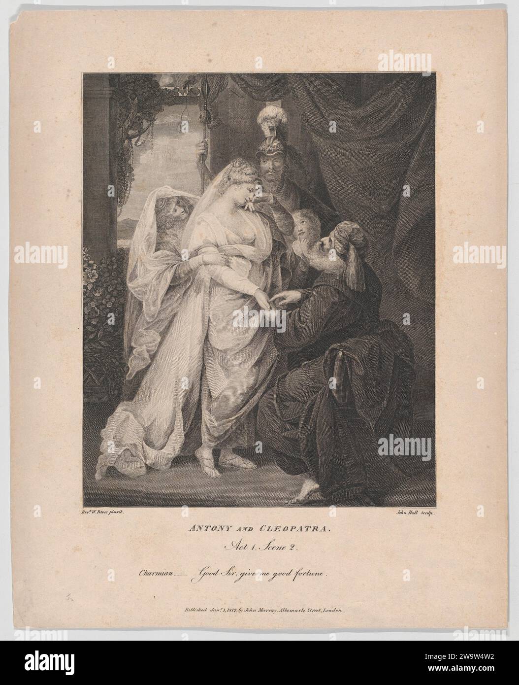 Antony and Cleopatra, Act 1, Scene 2: Charmian"Good Sir, give me good ...