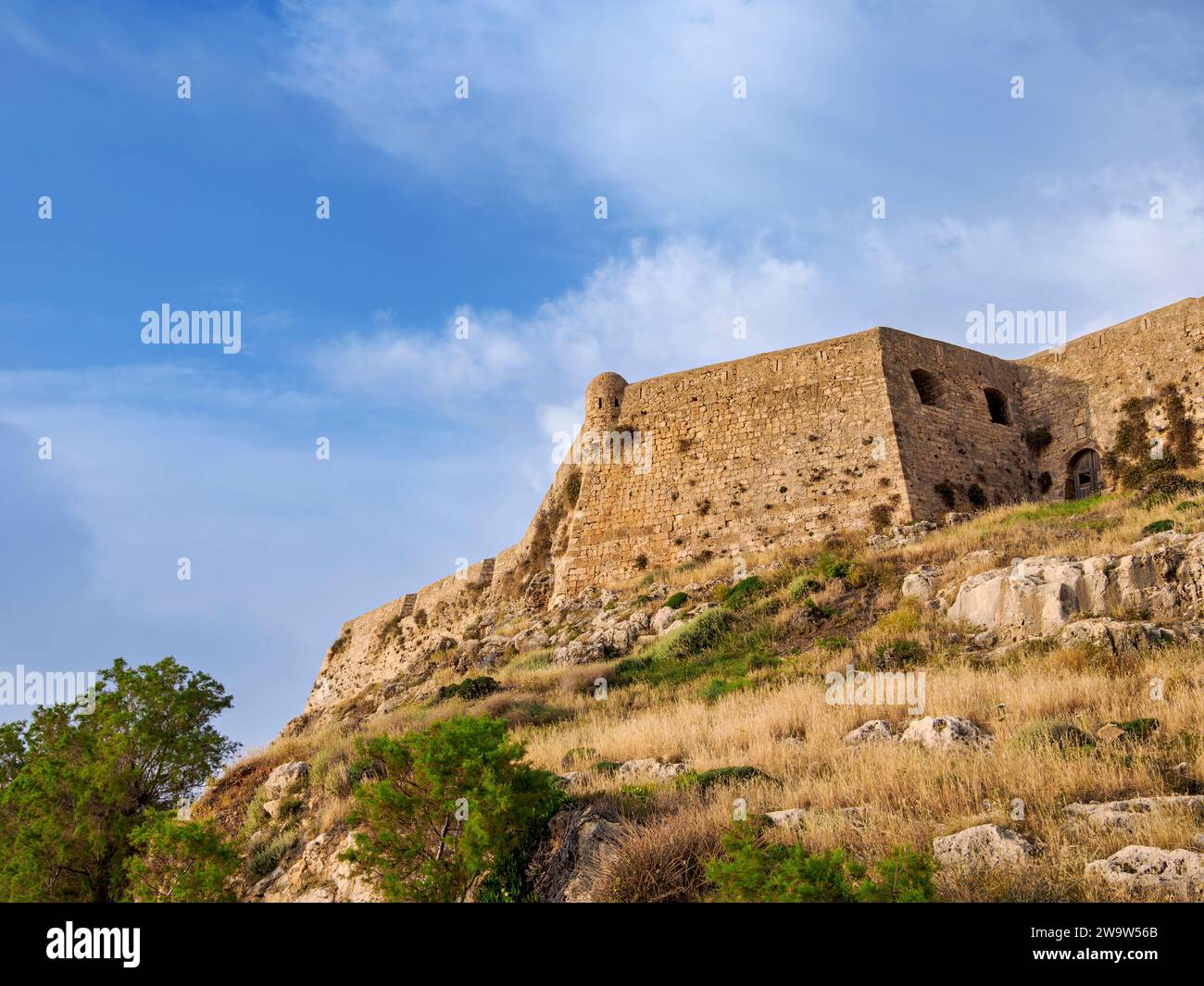 Venetian Fortezza Castle, City of Rethymno, Rethymno Region, Crete ...