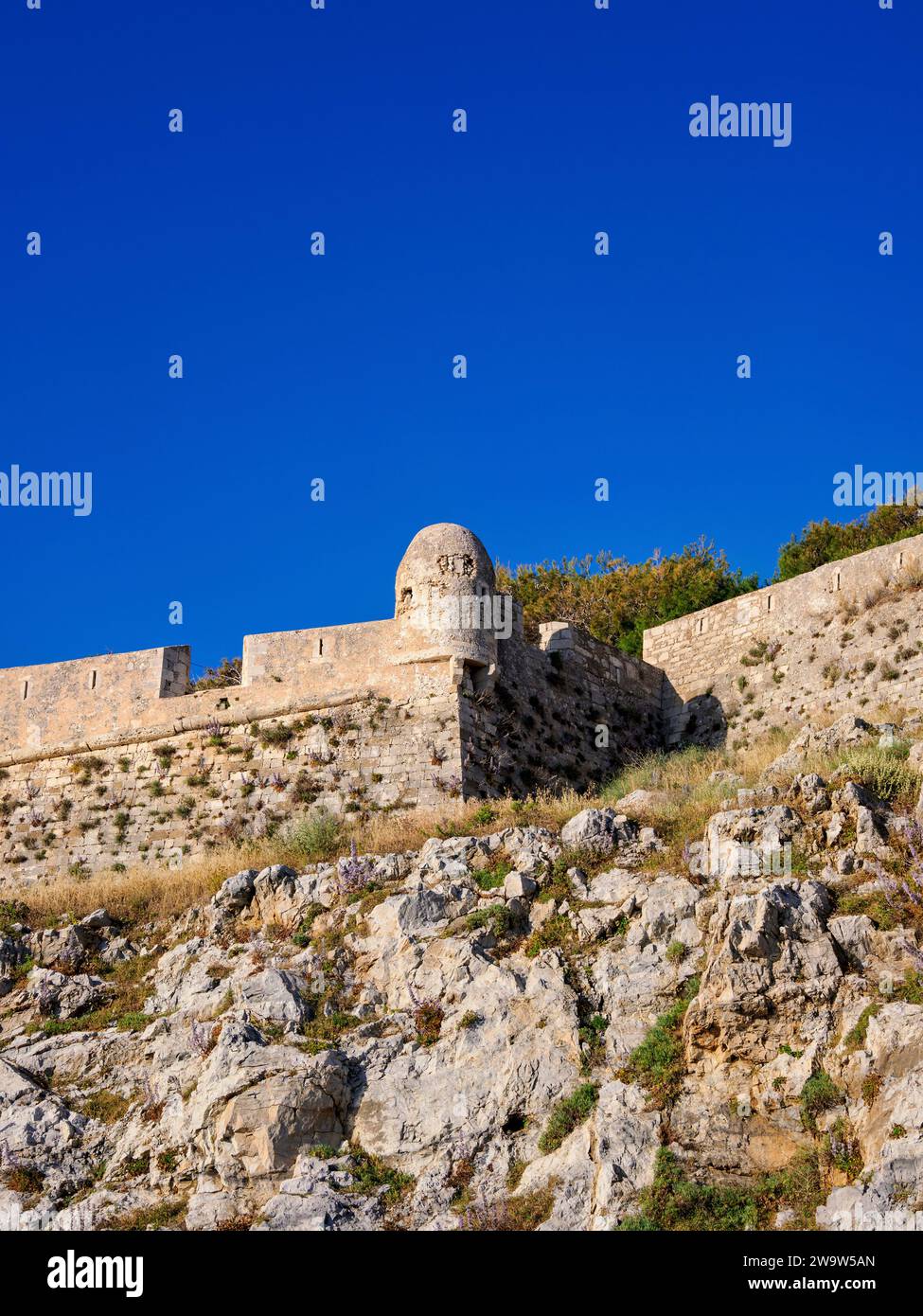 Venetian Fortezza Castle, City of Rethymno, Rethymno Region, Crete ...