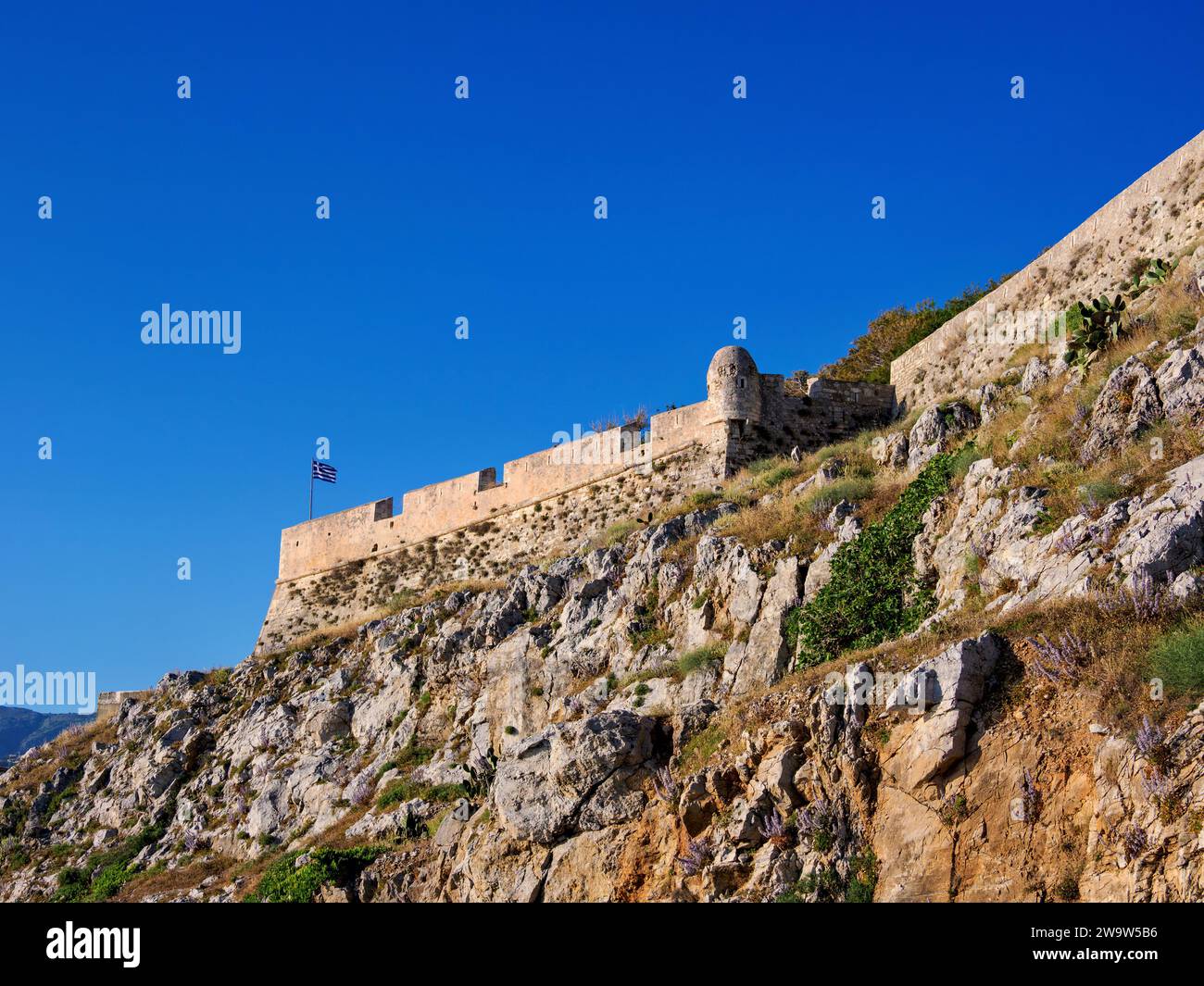 Venetian Fortezza Castle, City of Rethymno, Rethymno Region, Crete ...